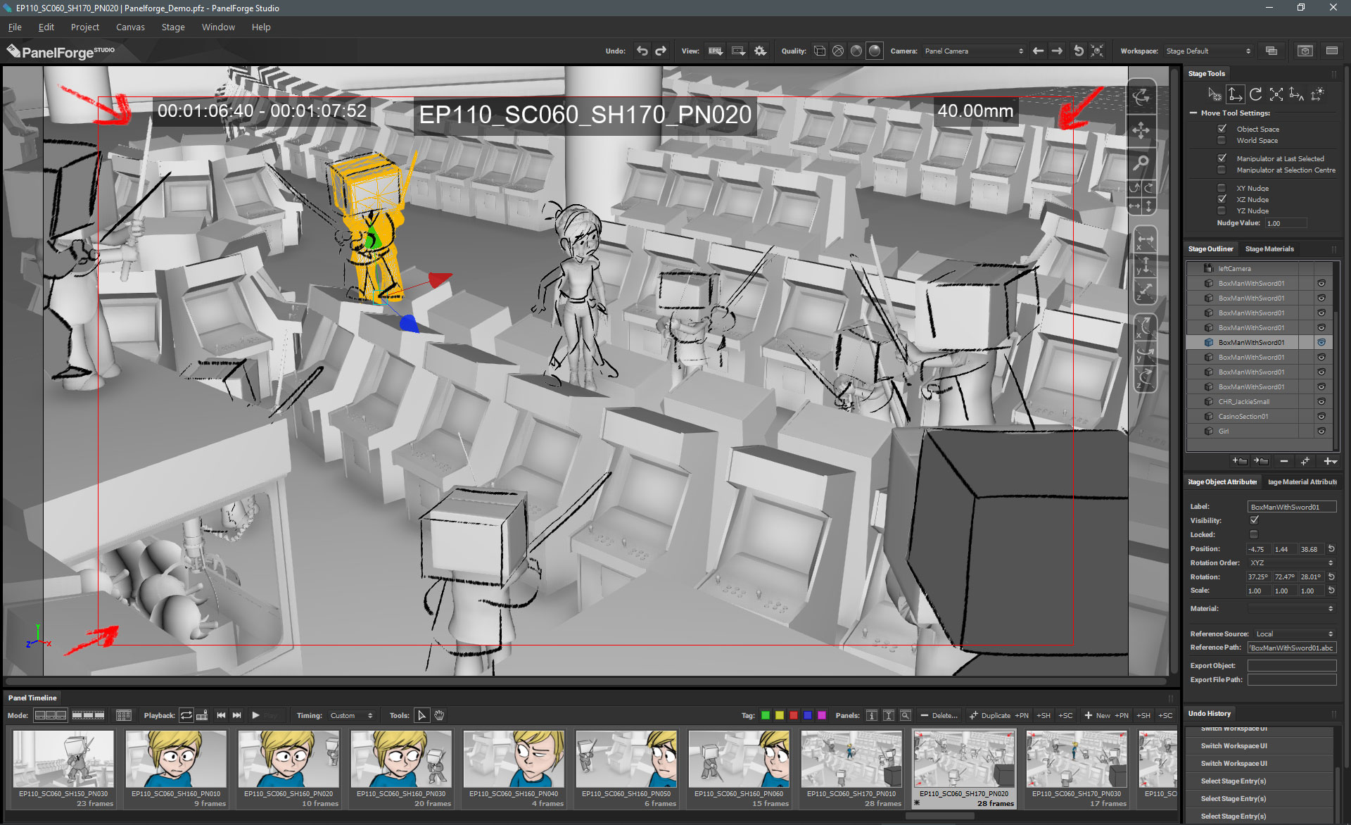 PanelForge | The Visual Storytelling Preproduction Tool